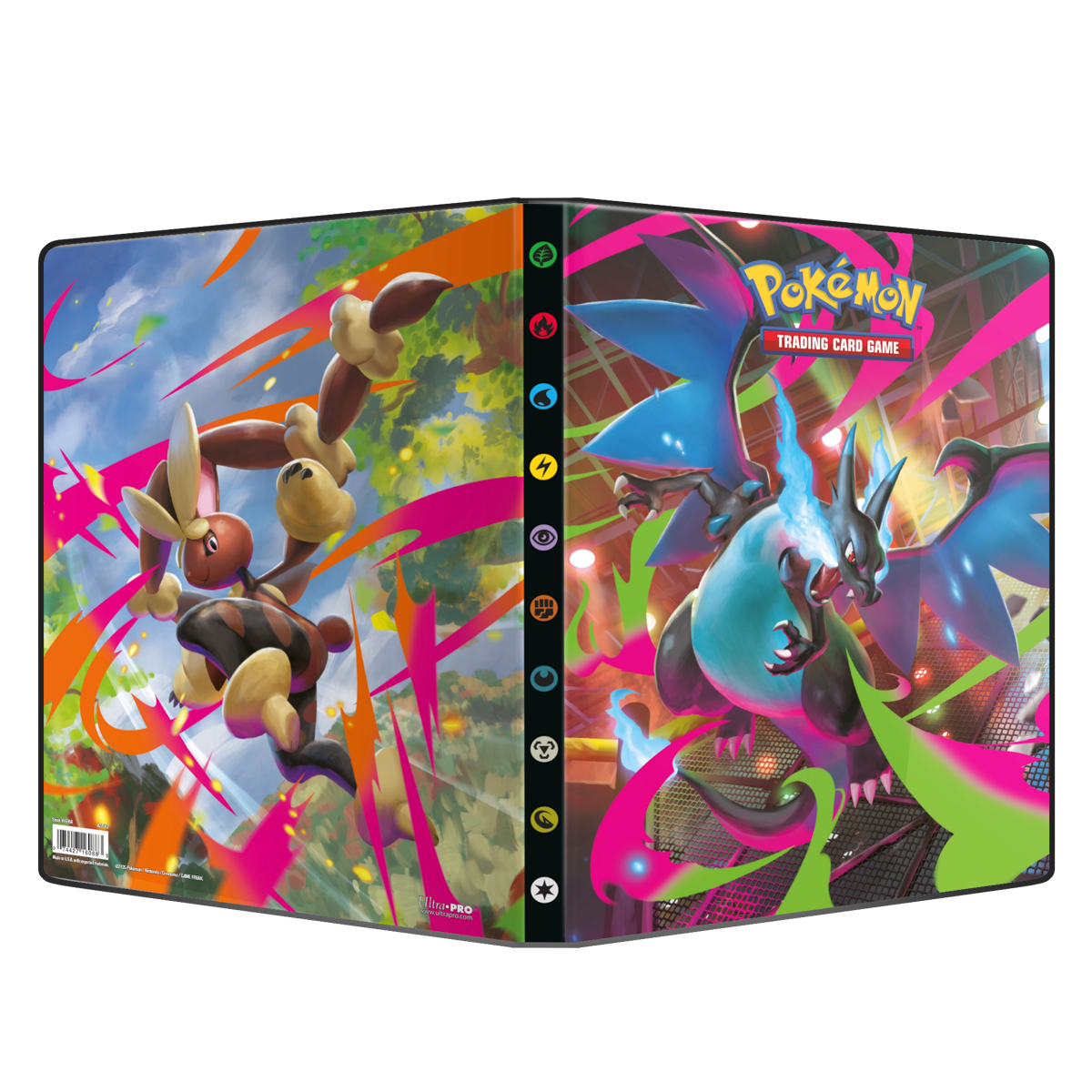 Pokémon Mega Evolution 9-lommer mappe Mega Lucario & Mega Kangaskhan ...